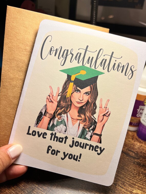 Schitt's Creek Alexis Rose Graduation Congratulations - Etsy