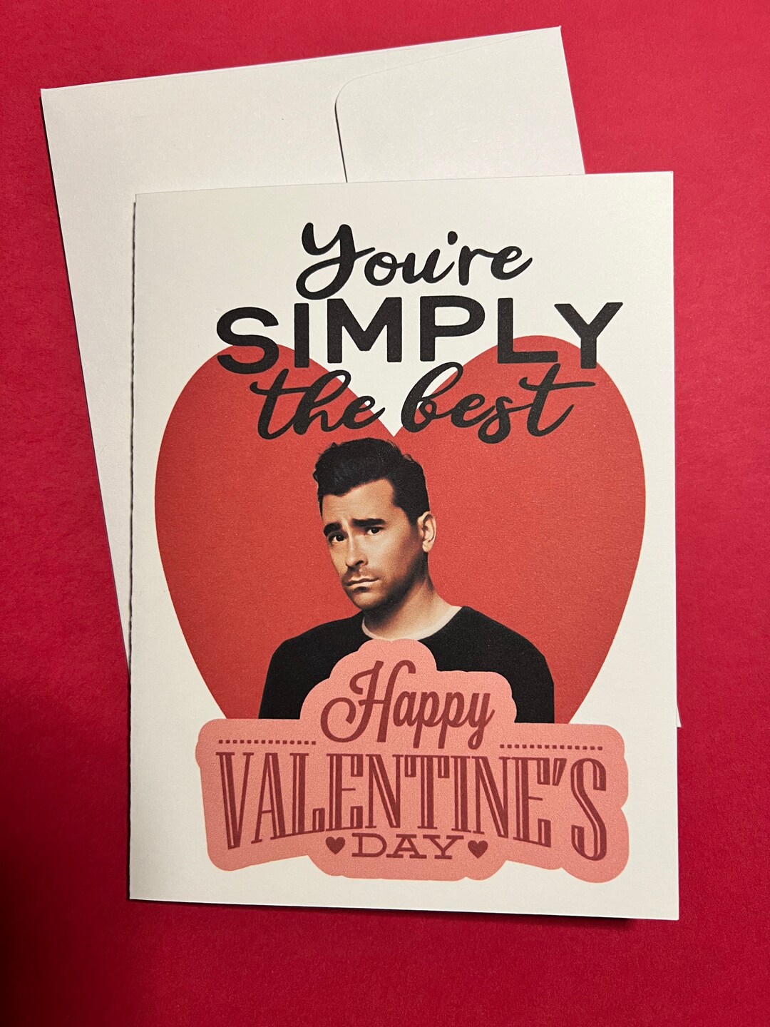 Youre Simply the Best, Valentines Day Card, David Rose Funny Card ...