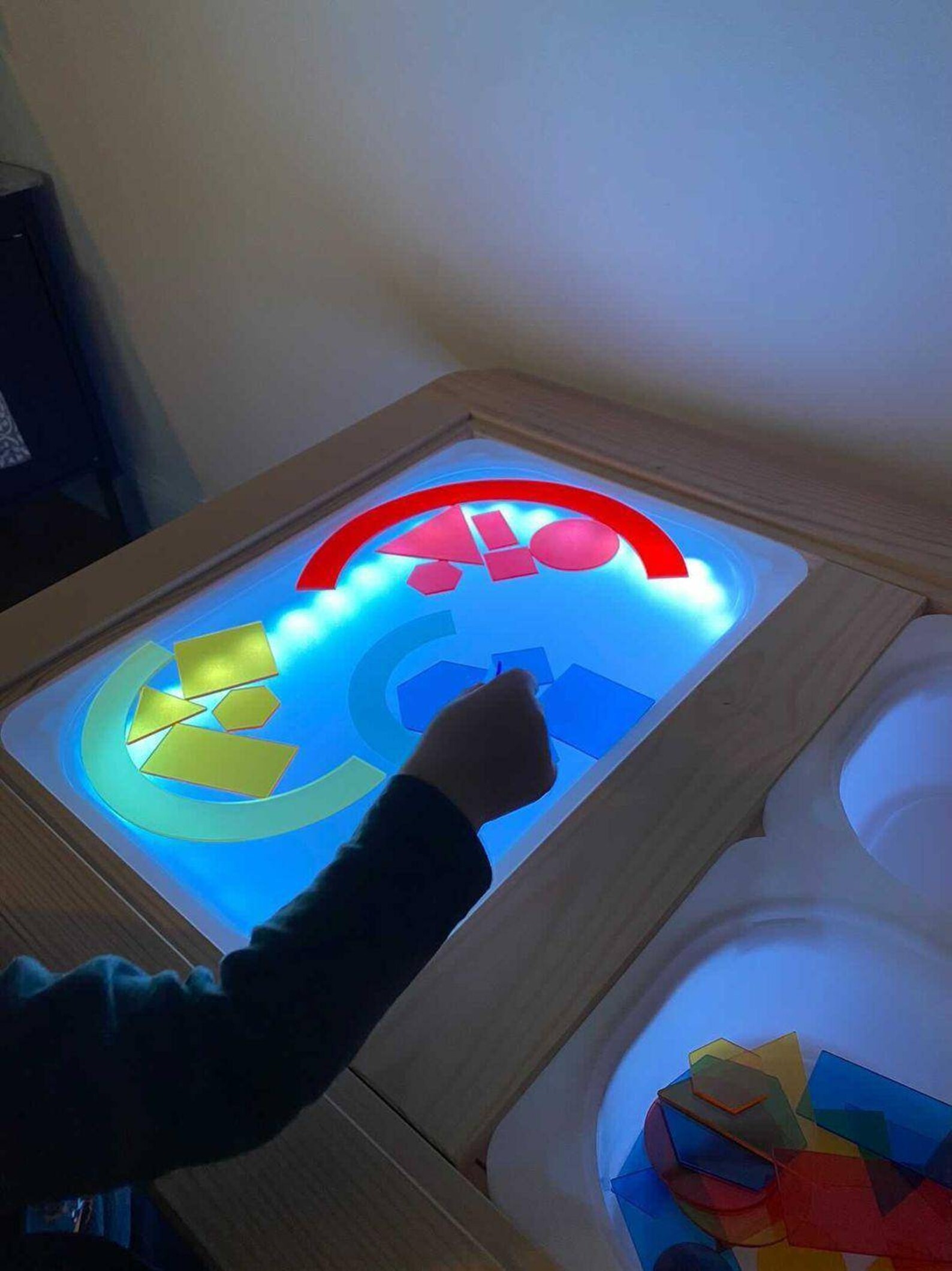 FLISAT Light Box Sensory Bin Table Insert TROFAST Compatible | Etsy