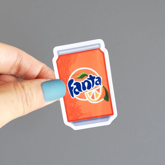 A014 : Fanta Sticker/ Soda Sticker Series / Laptop Decal / - Etsy
