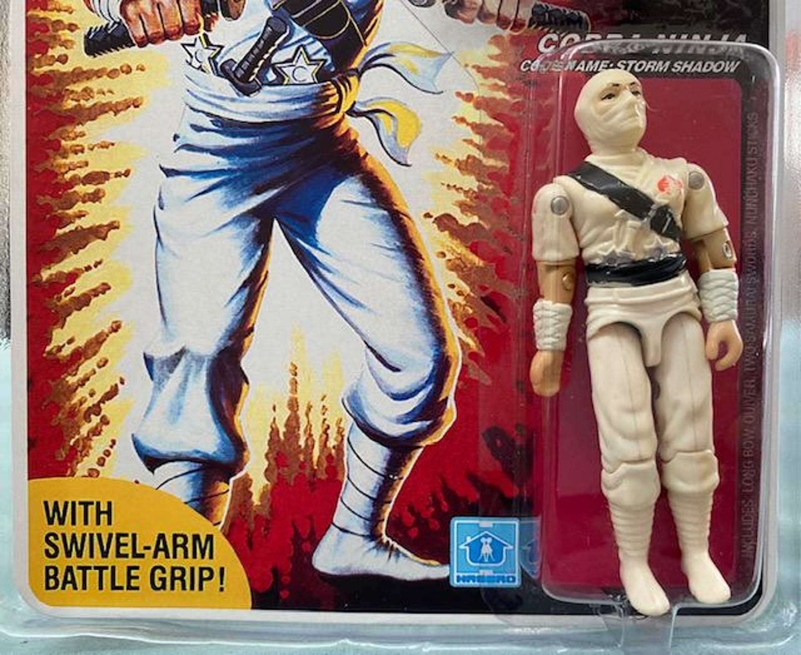 Vintage 1983 Habro G. I. Joe ARAH Cobra Ninja Storm Shadow 100% ...