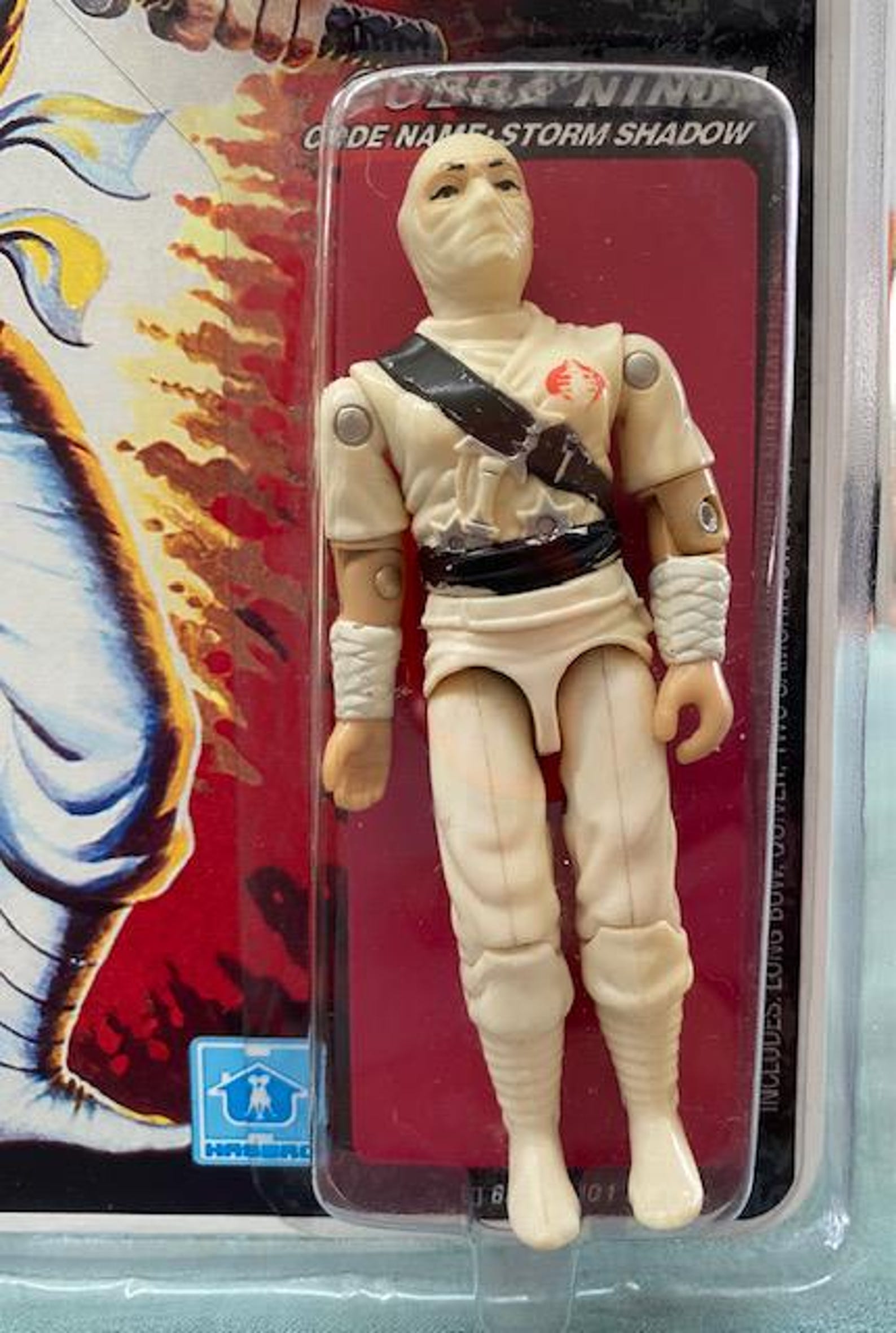 Vintage 1983 Habro G. I. Joe ARAH Cobra Ninja Storm Shadow 100% ...