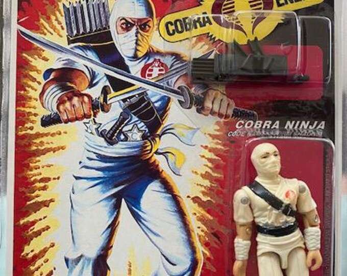 Vintage 1983 Habro G. I. Joe ARAH Cobra Ninja Storm Shadow 100% ...