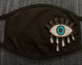 Evil Eye Face Mask - Etsy
