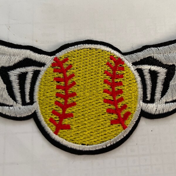 Softball Iron On - Etsy