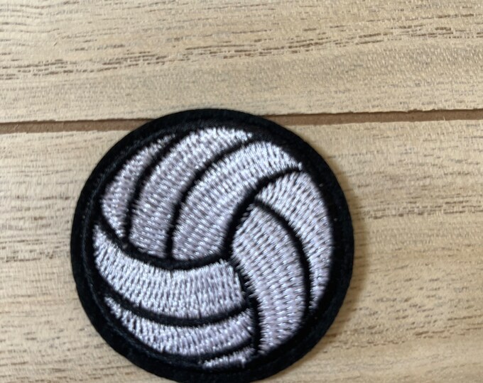 Tiny Volleyball Patch Custom Made - Etsy