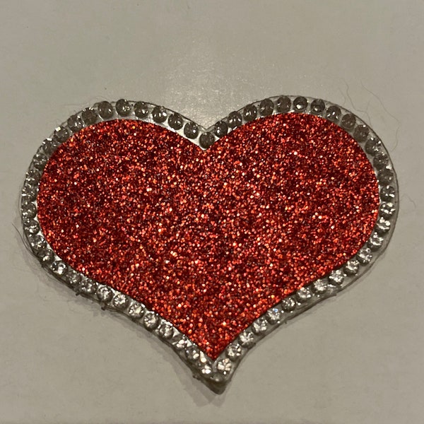 Sequin Heart - Etsy
