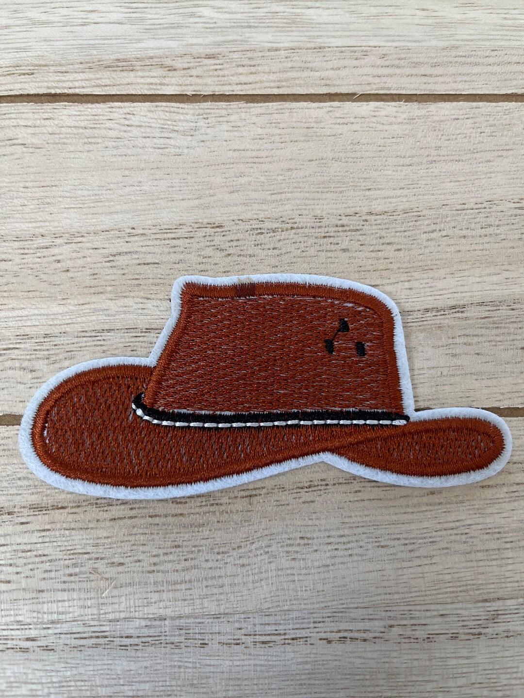 Cowboy Hat, Iron on Patch, Sew on Embroidered Patch,applique, Badge ...