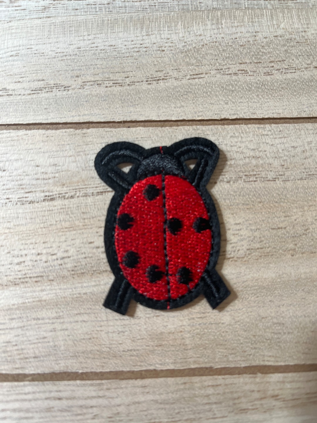 Ladybug Lady Bug Insect Iron on Patch Embroidered Applique, Patch ...