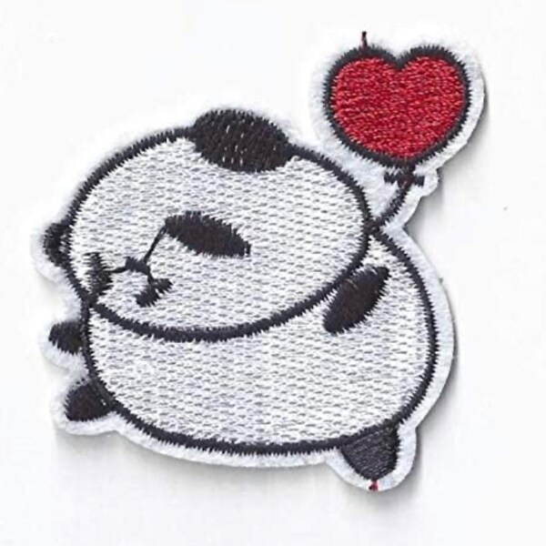 Panda Iron On - Etsy