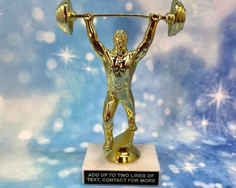 Workout Trophy - Etsy