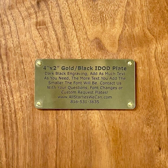 2x4 Indoor Outdoor Plastic Plate for | Etsy