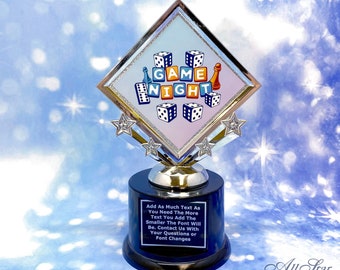 Family Game Night Trophy - Etsy