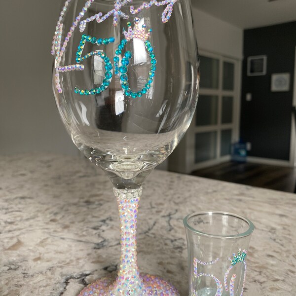 Birthday Queen With Wine Glass Svg Etsy