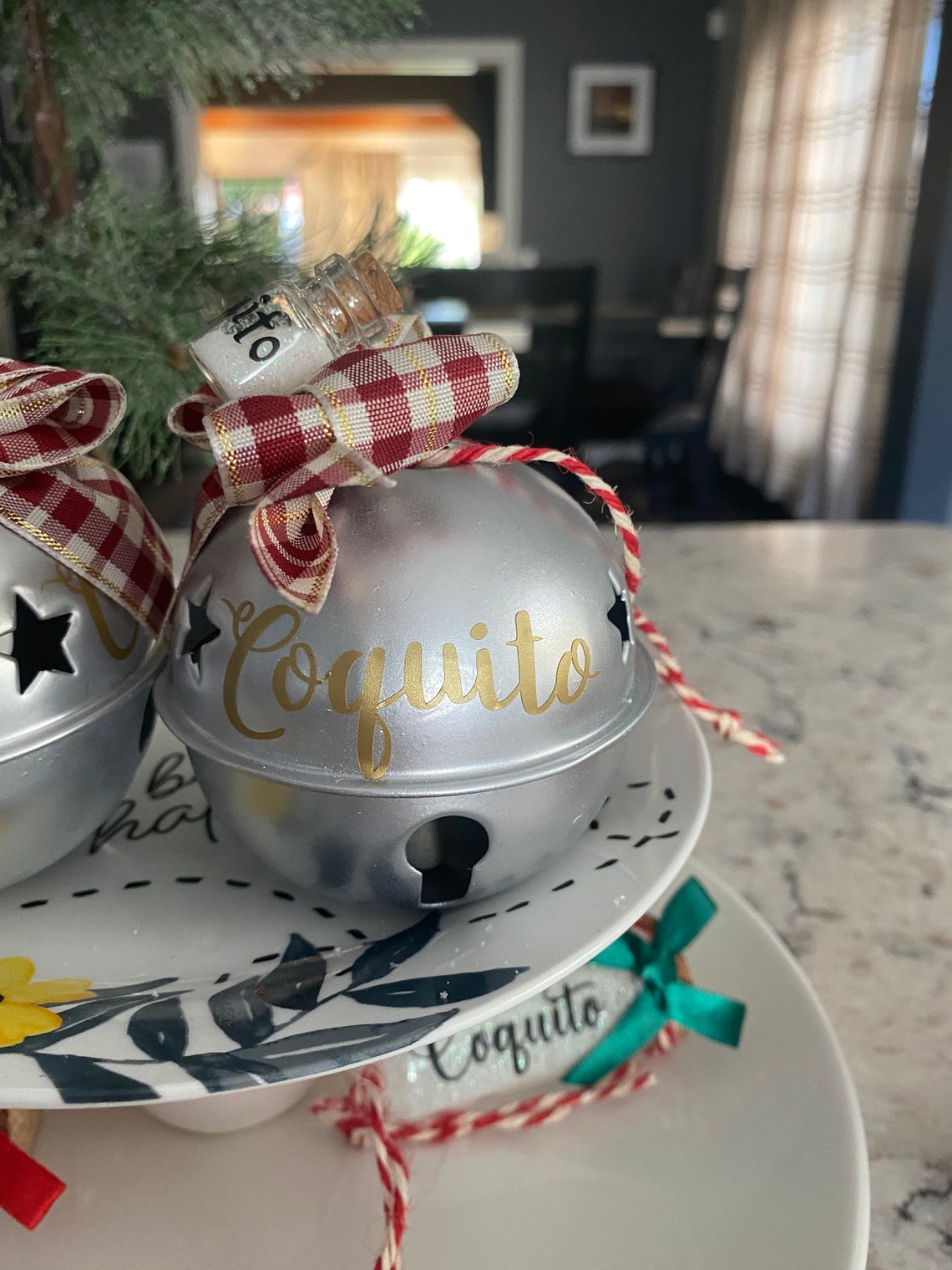 Festive Boricua Coquito Christmas Tree Ornament – Puerto Rican Holiday ...