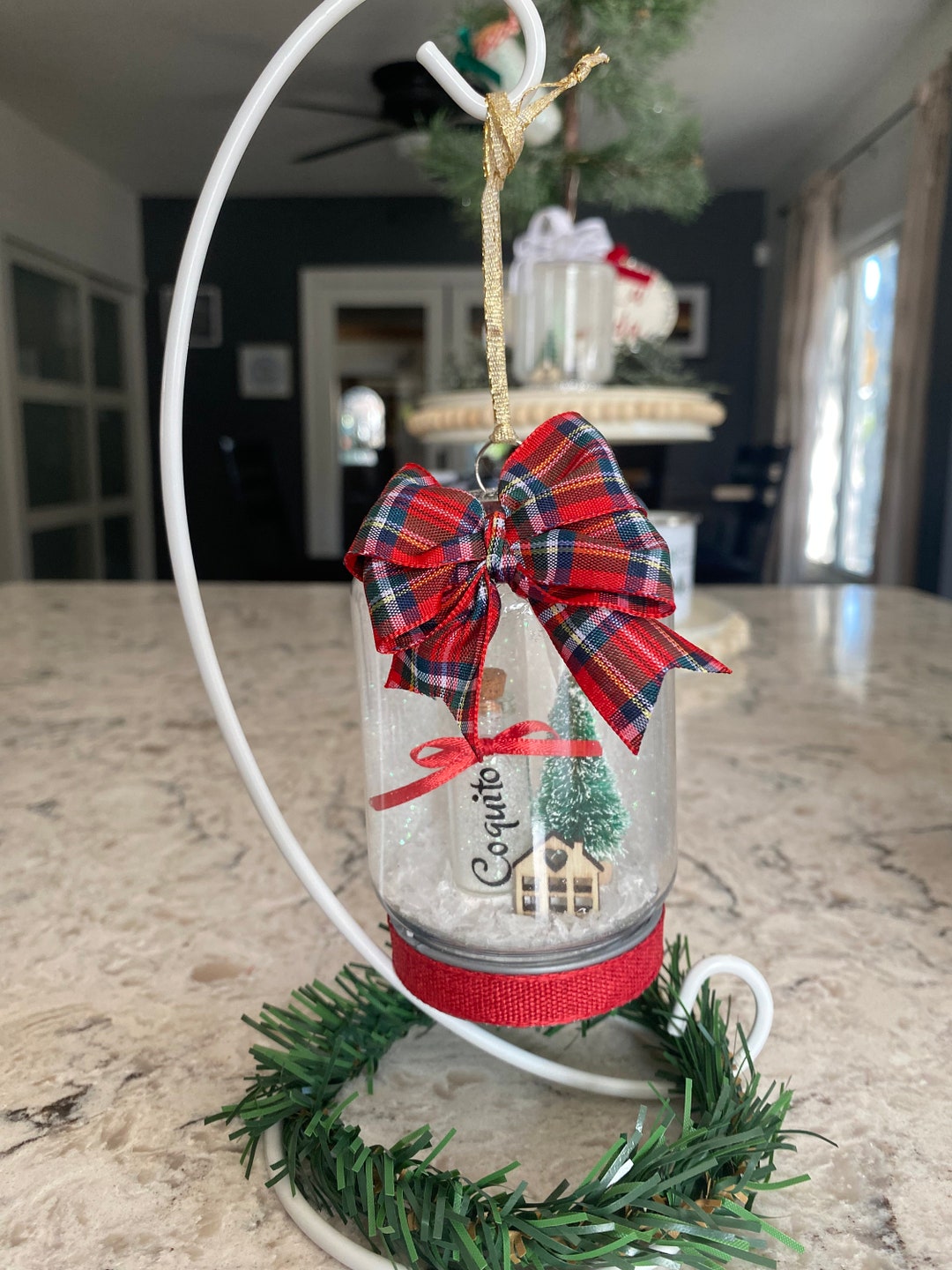 Deck the Halls With Boricua Coquito! Handmade Christmas Ornament ...
