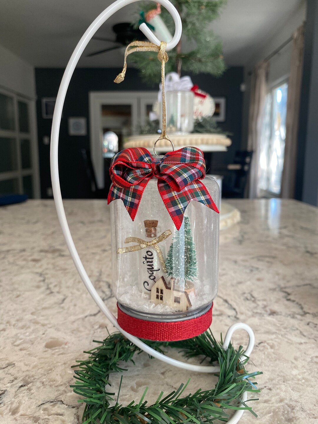 Handmade Coquito Christmas Ornament: Boricua Home Decor. Not a ...