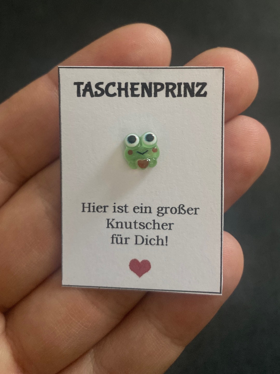 Pocket Prince Frog Prince Smoocher Unique Little Thing Gift Idea Frog ...