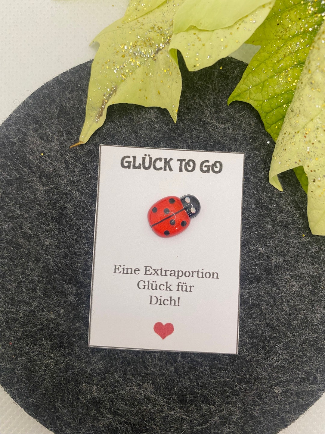 Luck to Go Ladybug Little Gift Idea Give Joy - Etsy Singapore