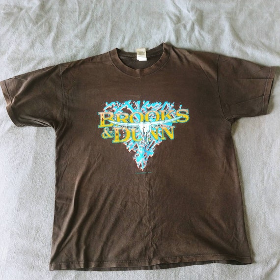 1993 Brooks and Dunn rare Getcha Some Vintage tour T-… - Gem