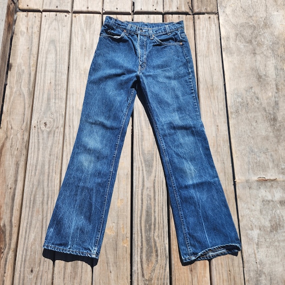 Vintage Levi 517 orange tab jeans 34x32 - Gem