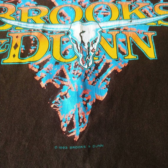1993 Brooks and Dunn rare Getcha Some Vintage tour T-… - Gem