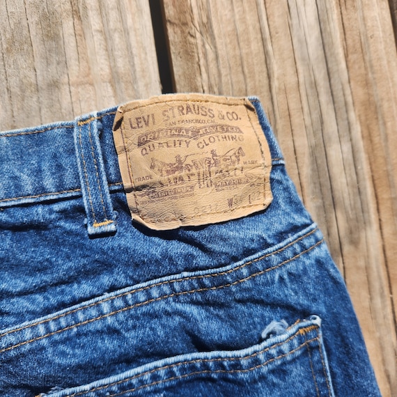 Vintage Levi 517 orange tab jeans 34x32 - Gem