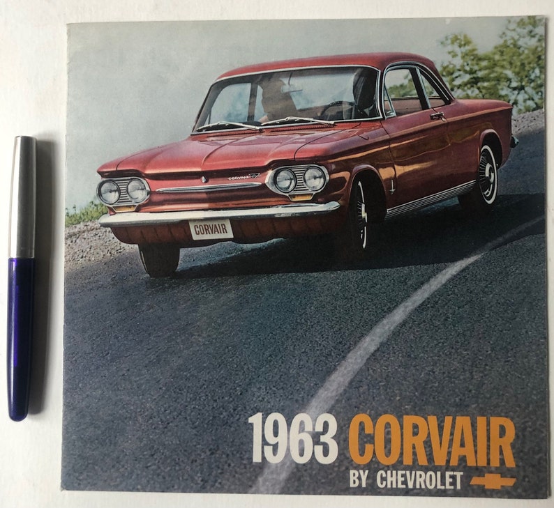 1963 Chevrolet Corvair 12-page Sales Brochure - Etsy