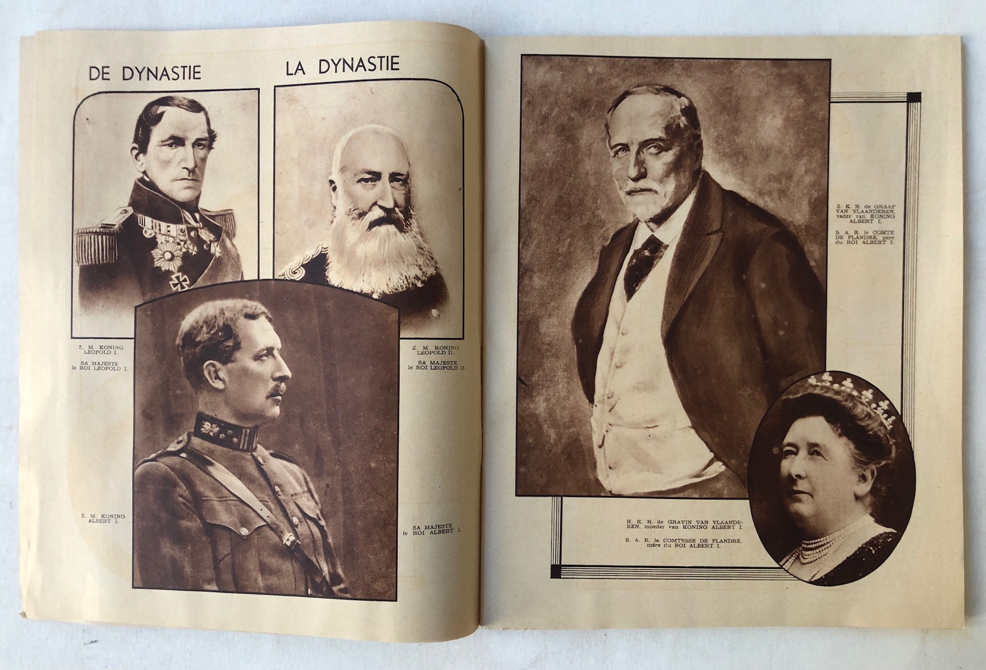 1934 King Albert I & King Leopold III of Belgium 140 Pages - Etsy