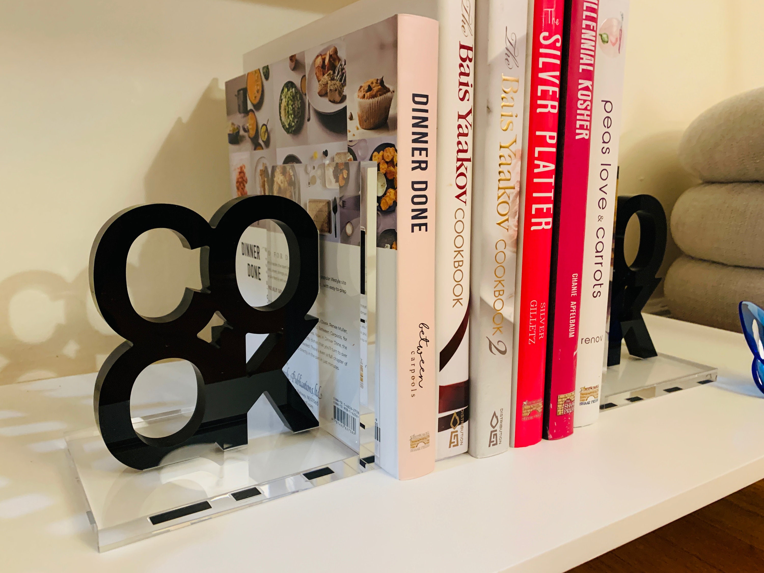 Acrylic Cook Book Bookends - Etsy.de