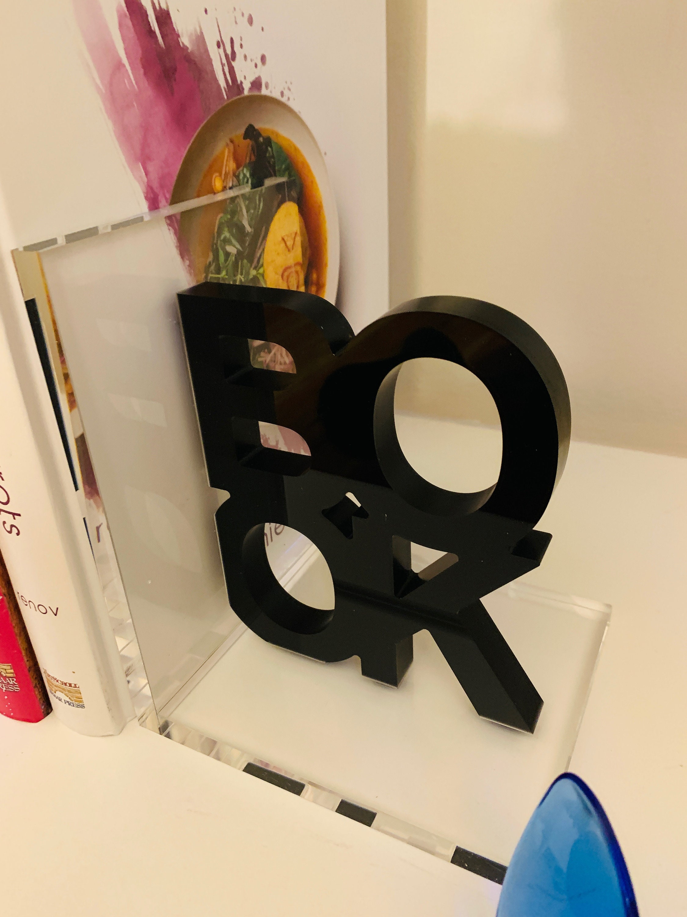 Acrylic Cook Book Bookends - Etsy.de
