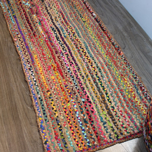 Rag Rug Runner - Etsy