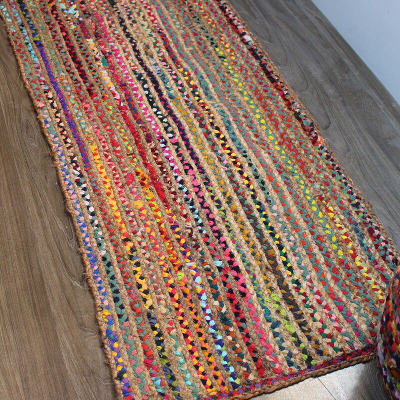 Rag Rug Runner - Etsy