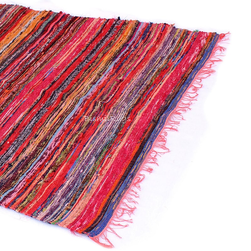Loom Woven Rag Rugs - Etsy
