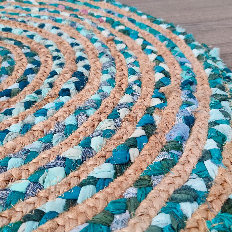 Colorful Braided Rug - Etsy