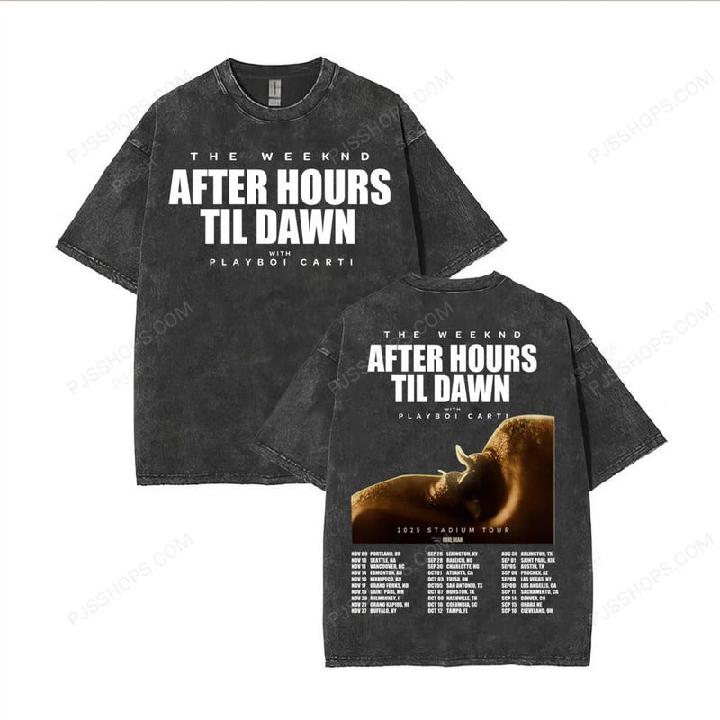The Weeknd 2025 Merch - Etsy