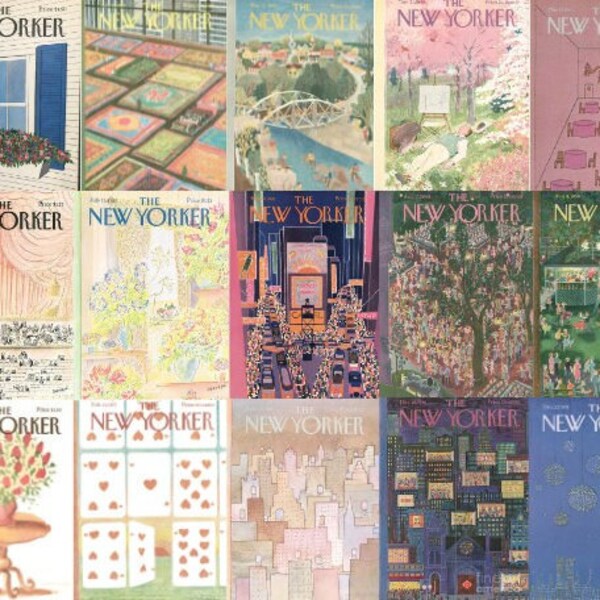 The New Yorker Poster - Etsy