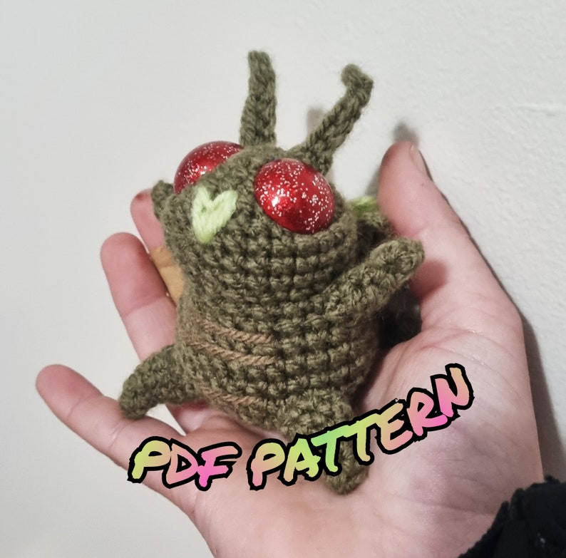 Loot Bug Crochet Pattern PDF Yippee Bug Hoarding Bug - Etsy UK