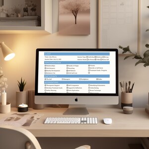 IFS Progress Note Template for Therapists, Counselors, Psychologists ...