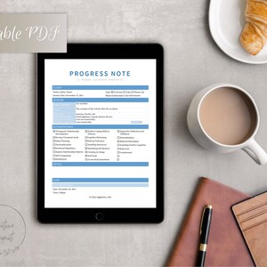 EMDR Progress Note Template for Therapists, Counselors, Psychologists ...