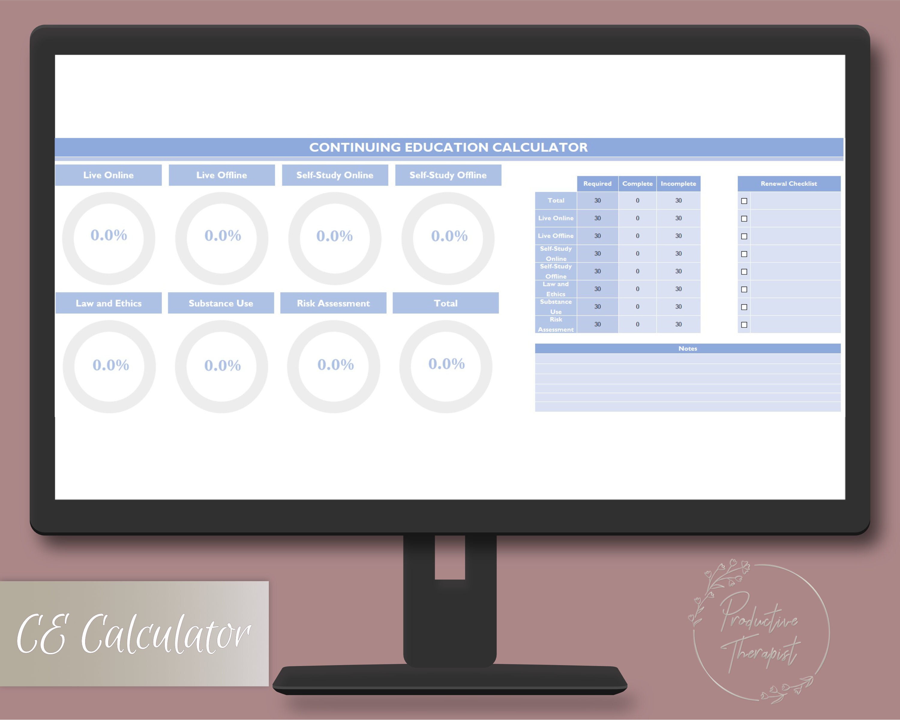 CEU Tracker Fillable PDF Continuing Education Tracker Microsoft Excel ... CEU Tracker Fillable PDF Continuing Education Tracker Microsoft Excel ...
