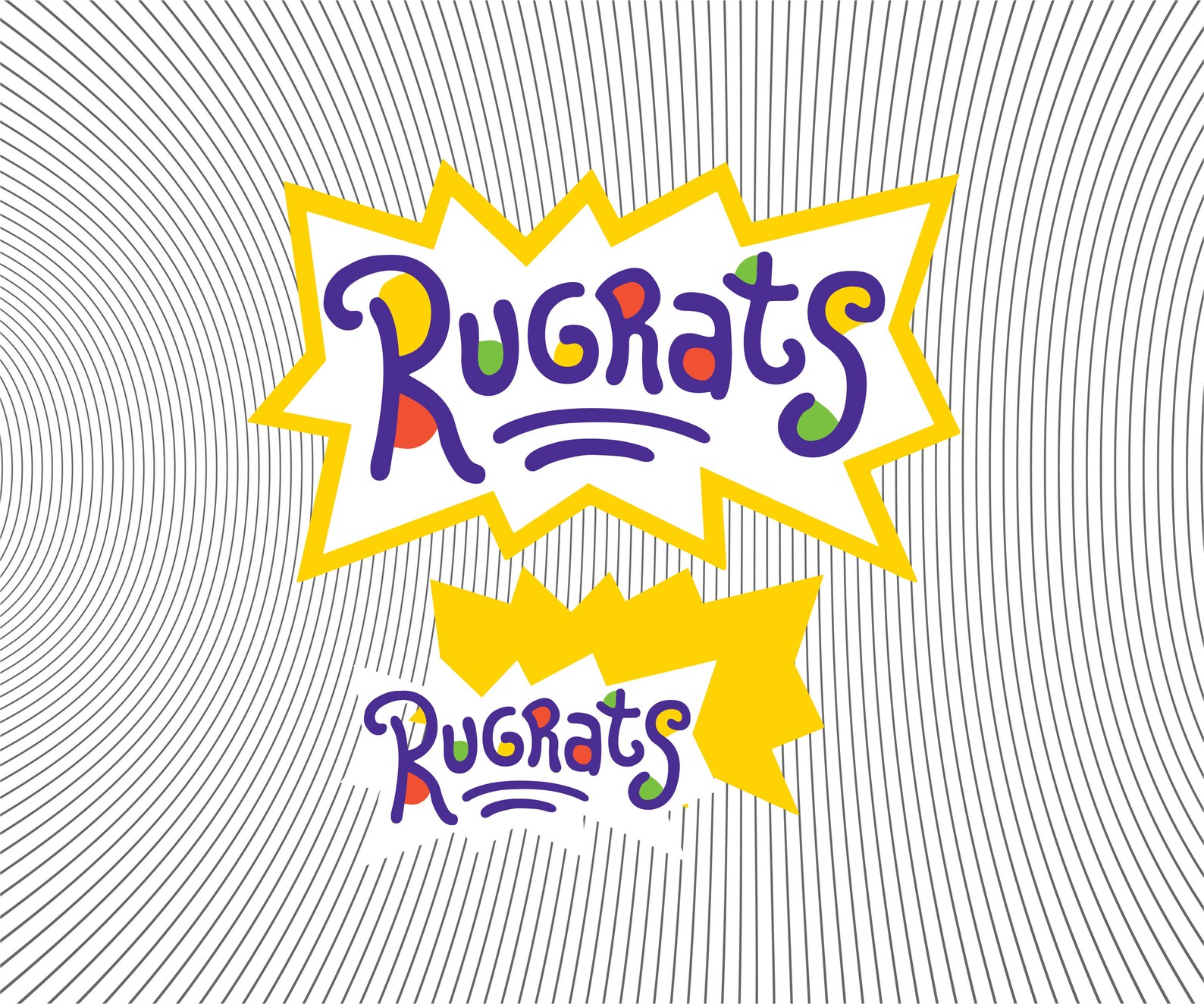 Rugrats Logo Template