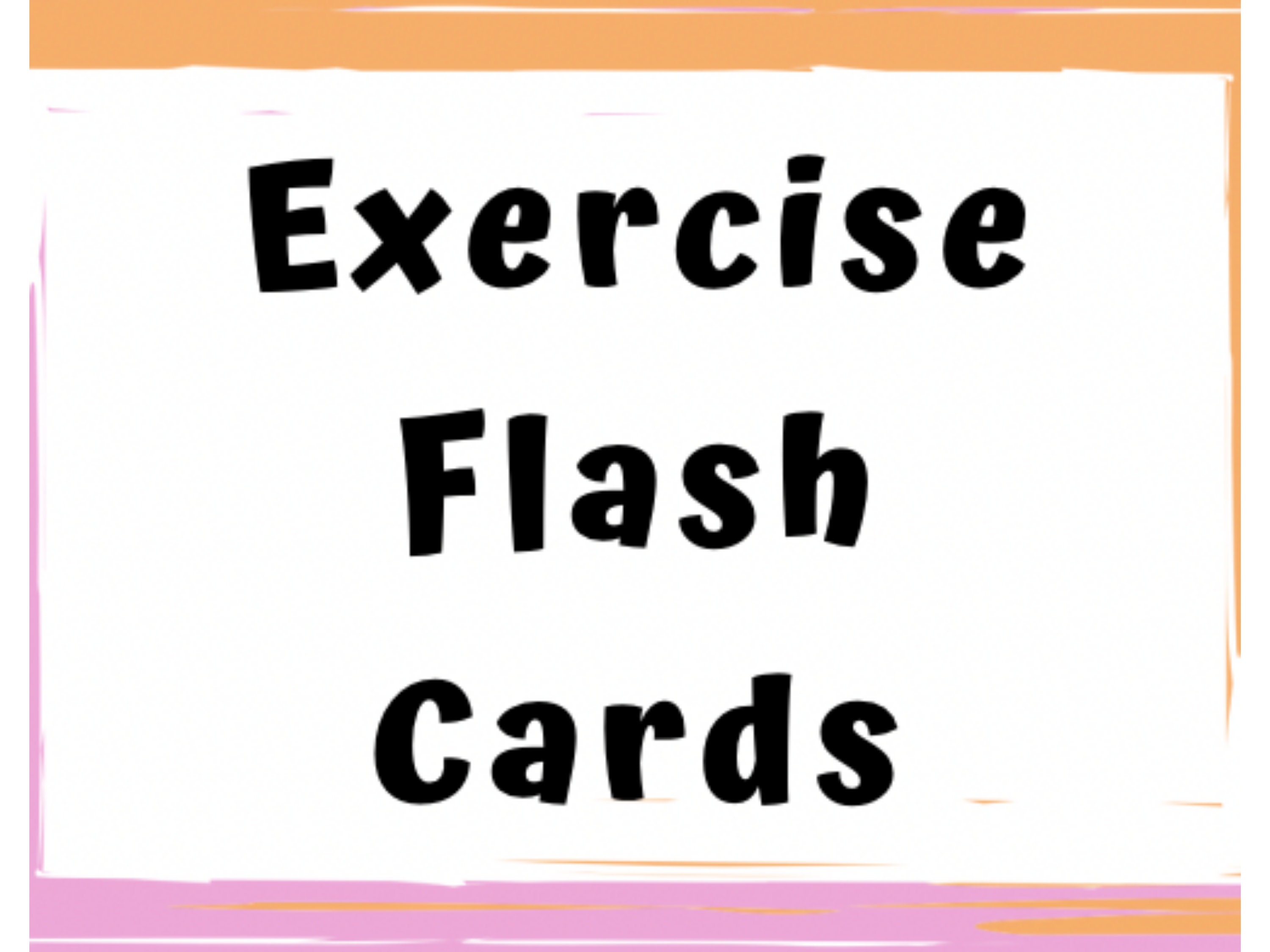 Preschool Dance Exercise Flash Cards - Etsy