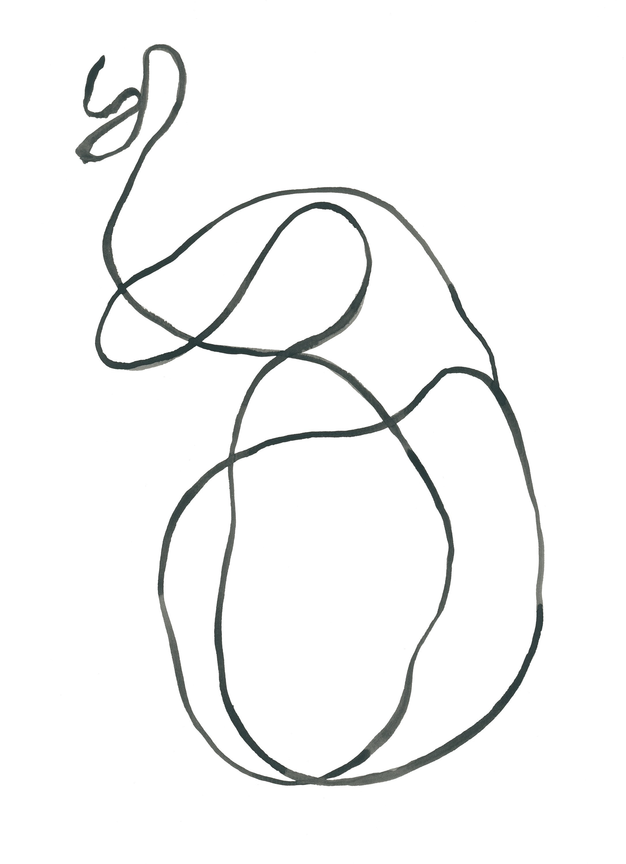 Abstract Line Art, Squiggly Line Art, Abstract Artwork, Abstract Art ...