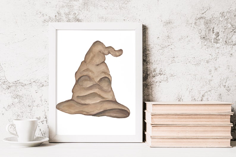 Wizard Prints Glasses and Lighting White Owl Magic Wand - Etsy