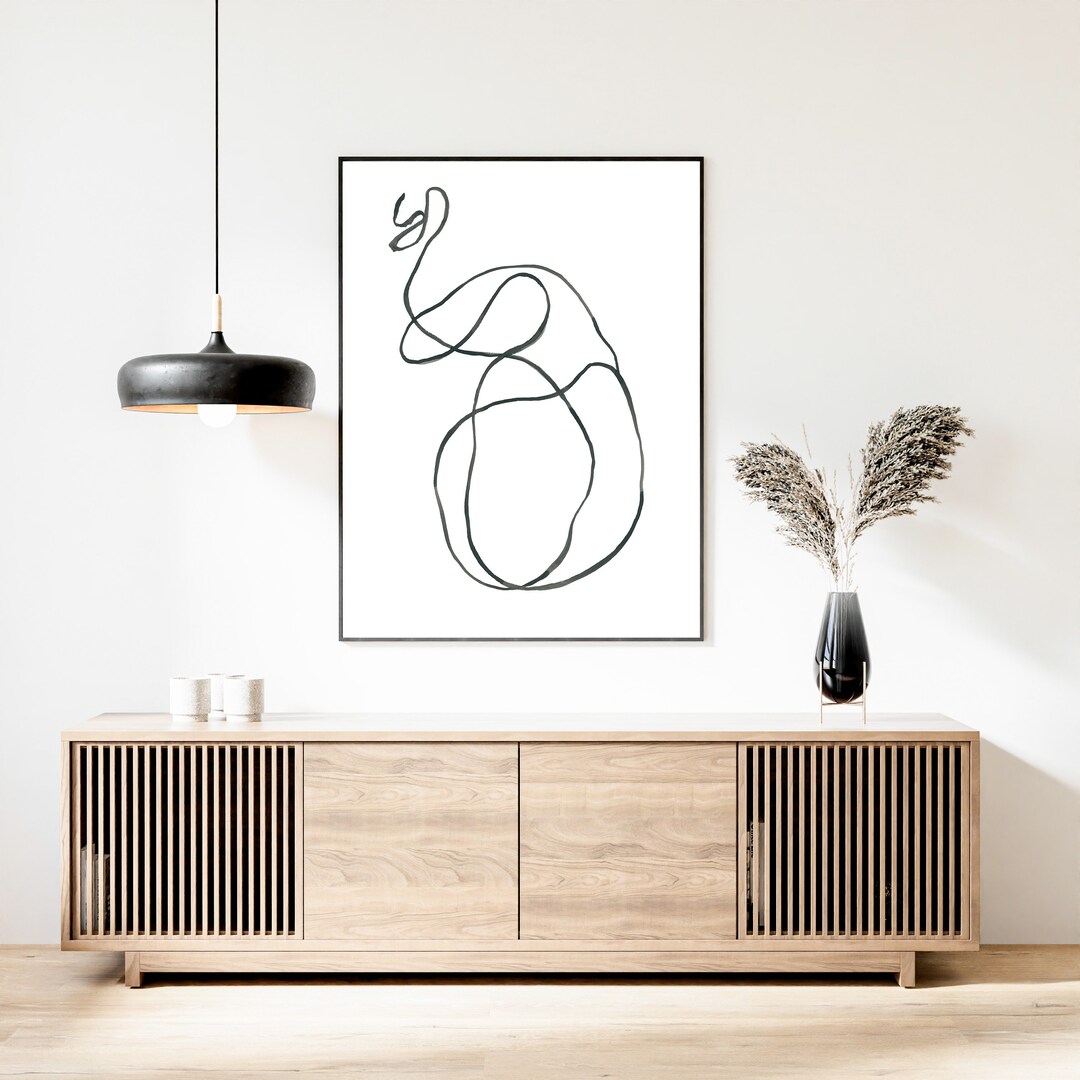 Abstract Line Art, Squiggly Line Art, Abstract Artwork, Abstract Art ...
