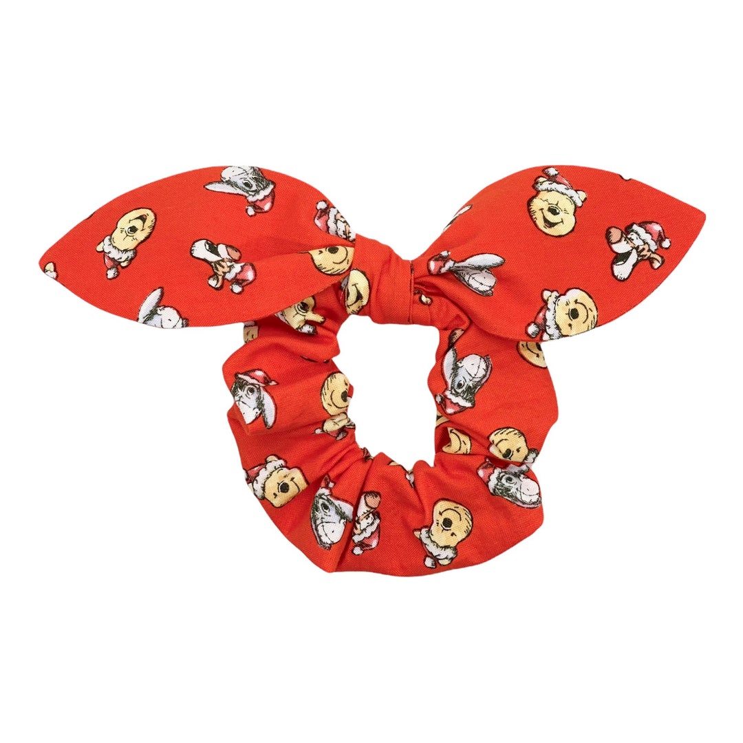 Winnie Scrunchie,disney Christmas,christmas Scrunchies, Pooh,disney ...