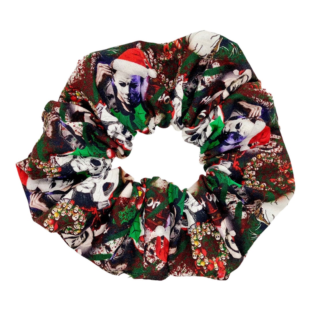 Horror Scrunchies,christmas Horror,halloween Scrunchies,large ...