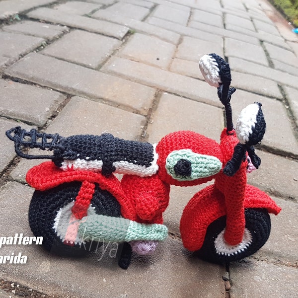 Crochet Motorcycle - Etsy