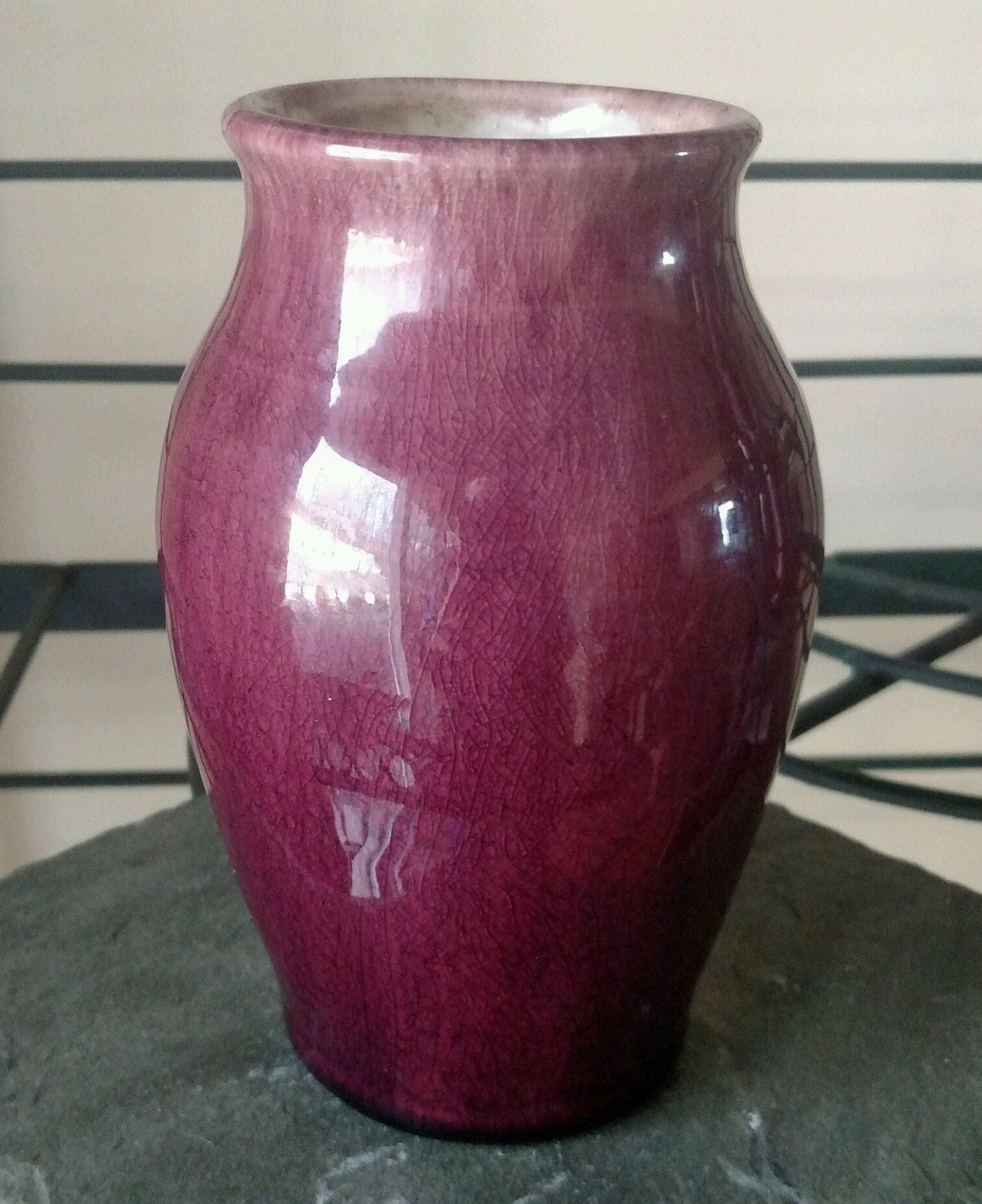 Vintage Pisgah Forest Art Pottery Vase - Etsy